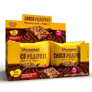Snack Saudavel Chocopeanuts Uncooked Display 20Und De 25G - Comida ...