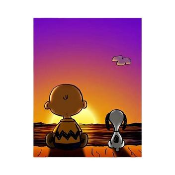 Snoopy Cartoon HD Wall Art Poster Retro Home Room Decor Estilo Kawaii ...