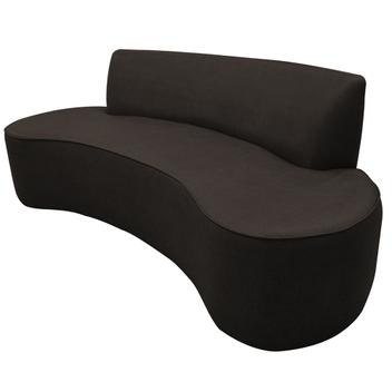 Sofá 03 Lugares 150cm Mônaco Corano Café - Nexta Casa - Sofás ...