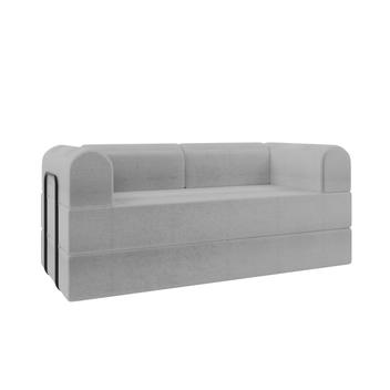 Sofa Cama 2 lugares 1,60m Monaco Linho Cinza - VNS CONCEPT - Sofá 2 Lugares - Magazine Luiza