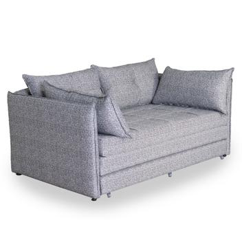 Sofá Cama Retrátil Berlim 3 Lugares Casal Tecido Linho Várias Cores - Flex Decor - Sofás ...