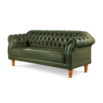 Sofá Chesterfield Duque 3 Lugares - ZURC DECOR - Sofá 3 Lugares - Magazine Luiza