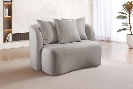 Sofá Curvo Orgânico Orion - Zurc Decor - Sofás - Magazine Luiza