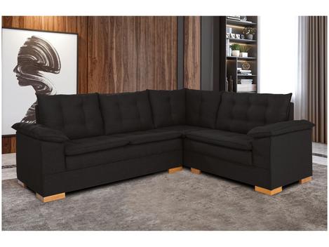 Sofá de Canto 5 Lugares Veludo Ideale JW Estofados - Sofá 5 Lugares - Magazine {{route ...