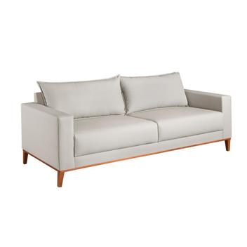 Sofá Nilo 1,75m Inteiro Bege - Ferrari - Sofás - Magazine Luiza