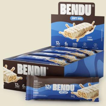 Soft Bar Cookies (Zero Açúcar, Lactose, Glúten) BENDÚ 12und - Cookies ...