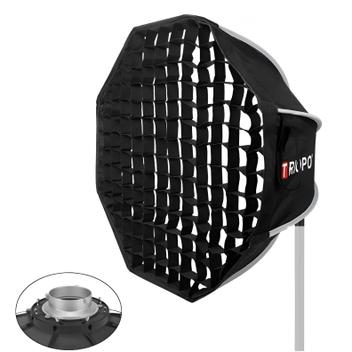Softbox Octagonal Triopo K2 120cm com Grade Montagem Bowens ...