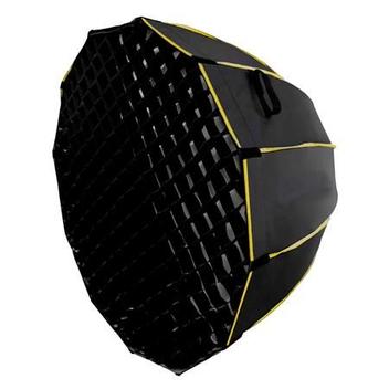 Softbox Parabólico Greika GSL-90 Flat Pack Bowens Dobrável de 90cm com ...