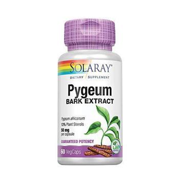 Solaray Suplemento Extrato de Casca de Pygeum Africana 50mg - 60 ...