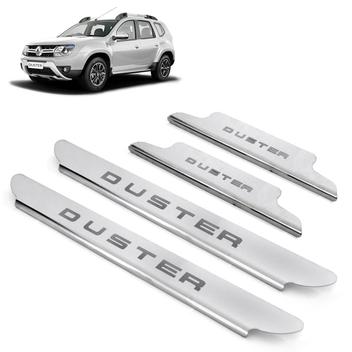 Soleira Inox Cromada Gravada Laser Duster 2018 2019 - Texas 4X4 ...