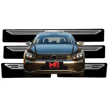 Soleira Proteção Porta Aço Inox + Adesivo Poroso Polo Track - MR ...