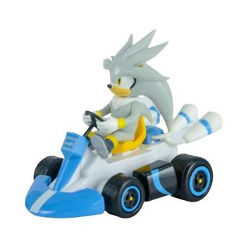 Sonic the Hedgehog Kawaii Pull Back Racecar Action Figure Toy Para ...