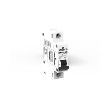 Soprano Disjuntor Din Monofásico Curva-c 50a 3ka Shb1-c050a - Disjuntor ...