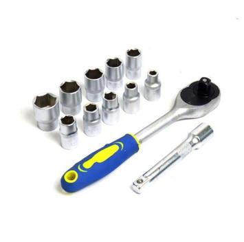 Soquete c/Catraca Sextavado Jogo 12 pcs. TAT Gorillaz - Jogo de Soquete ...