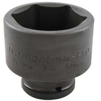 Soquete Sextavado de Impacto de 60mm com Encaixe de 3/4 Pol. - TRAMONTINA PRO - Soquete de ...