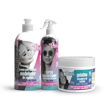 Soul Power Curly Styling Cpp 500ml + Day After 315ml + Gelatina 400g ...