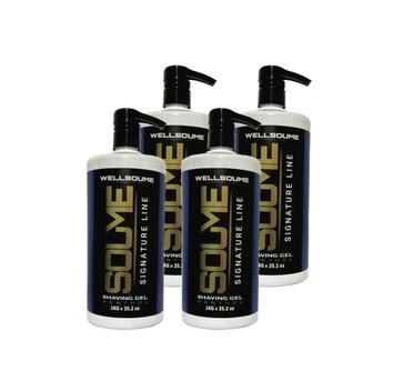 Soume Signature Line Shaving Gel 1kg Pack C/4 - Wellsoume Cosméticos ...