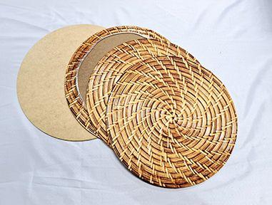 Sousplat estampa Rafia impressa - NSW - Sousplat - Magazine Luiza