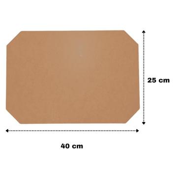 Sousplat Supla Suplat Retangular - MDF 3mm - Cantos Chanfrados ...