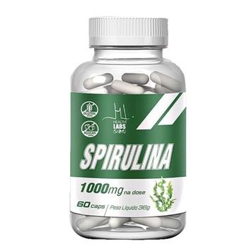 Spirulina 1000mg Health Labs Com 60 Cápsulas - Spirulina - Magazine Luiza