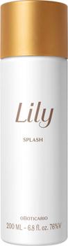 Splash Desodorante Colonia 200ml - Lily - Perfume Feminino - Magazine Luiza