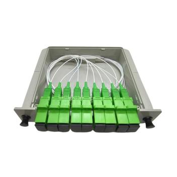 Splitter Box Modular 1X8 Apc Fibra Óptica Rede Internet Pon - Hfo Brasil - Divisor de Sinal ...