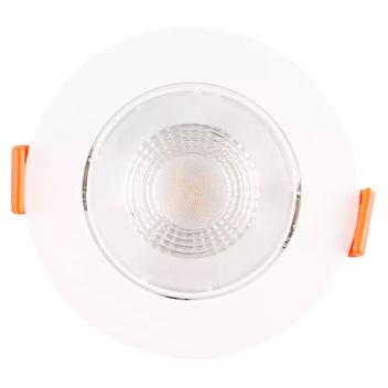 Spot Lumier LED 5w 3000K Embutir Redondo Direcionável 420lm IP20 - Spot ...