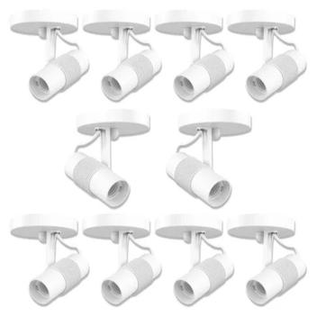 Spot Luminária Sobrepor Direcionavel P/ Teto ou Parede Área Externa ...