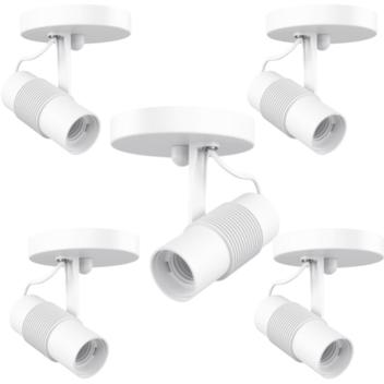 Spot Luminária Sobrepor Direcionavel P/ Teto ou Parede Área Externa ...