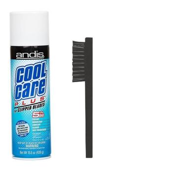 Spray Andis Cool Care Plus 458 ml com Escova de Limpeza - Barbearia ...