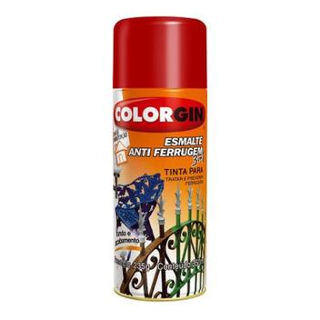 Spray Antiferrugem 3 em 1 Vermelho - Colorgin para Ferro e Metal 2035 ...