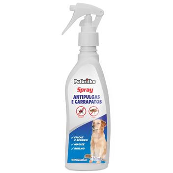 Spray Antipulgas E Antisséptico Carrapatos Pet Sem Coceira - 150ml ...