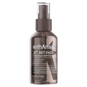 Spray autobronzeador ENHANSE Jet Set Face Clear para homens 100ml ...