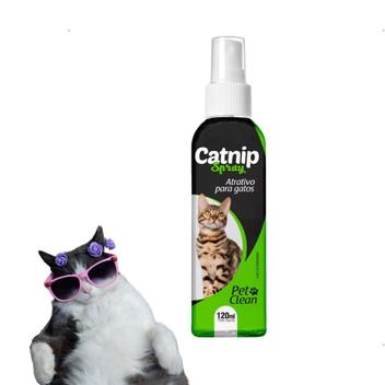 Spray Catnip Pet Clean Atrativo para Gato Cat Felino Miau - Catnip / Erva de Gato - Magazine Luiza