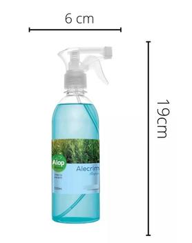 Spray de Ambiente Aromatizador 500ml Alecrim Alop Aromas - Difusor de ...