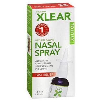 Spray de Cuidado Sinusal Xlear 1.5 Oz - Formulação Natural - Xlear Inc ...