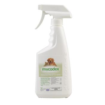 Spray de pulgas e carrapatos PRN Pharmacal Mycodex All-in-One 480 ml ...