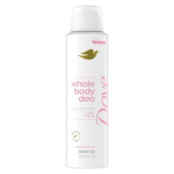 Spray desodorante Dove Whole Body Cooling Raspberry & Rose ...