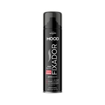 Spray Fixador Mood My Health Extra Forte Jato Seco 400ml - Modelador e ...