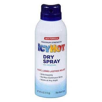 Spray Icy Hot Dry 4 Oz - Pacote com 6 Unidades - Outros Saúde e ...