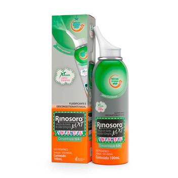 Spray Nasal Rinosoro Jet XT Infantil 0,9% 100ml - Higiene e Conforto ...