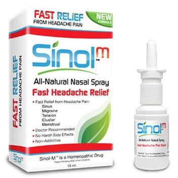 Spray nasal Sinol M Headache 15 ml da Sinol (pacote com 2) - Higiene e ...