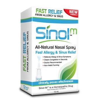 Spray Nasal SinolM 15ml - Alívio para Alergia e Sinusite - Outros Saúde ...