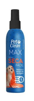 Spray Seca Fácil Max Para Cães E Gatos 120ml - Pet Clean - Banho e Tosa ...