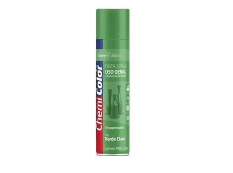 Spray u.geral chemicolor vd.claro 400ml - Tinta Spray para Parede ...
