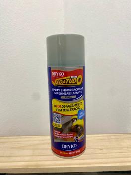 Spray Veda Tudo Impermeabilizante Borracha Líquida Cinza 400ml -Dryko ...