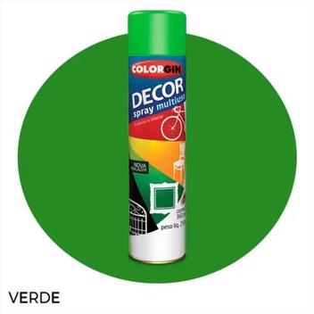 Spray Verde-Colorgin 360ml - Tinta Spray para Parede / Madeira / Aço ...