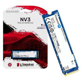 Ssd 1tb M.2 NVMe PCIe 4 6000mb/s Leit - 4000mb/s Grav NV3 SNV3S/1000G ...