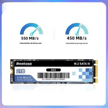 SSD Bestoss SATA M.2 2280 - 240GB, 480GB ou 1TB para Laptop - HD SSD ...