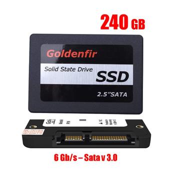 SSD de 240 GB Goldenfir T650 SSD 2,5 polegadas Unidade de disco sólido interno - HD SSD ...